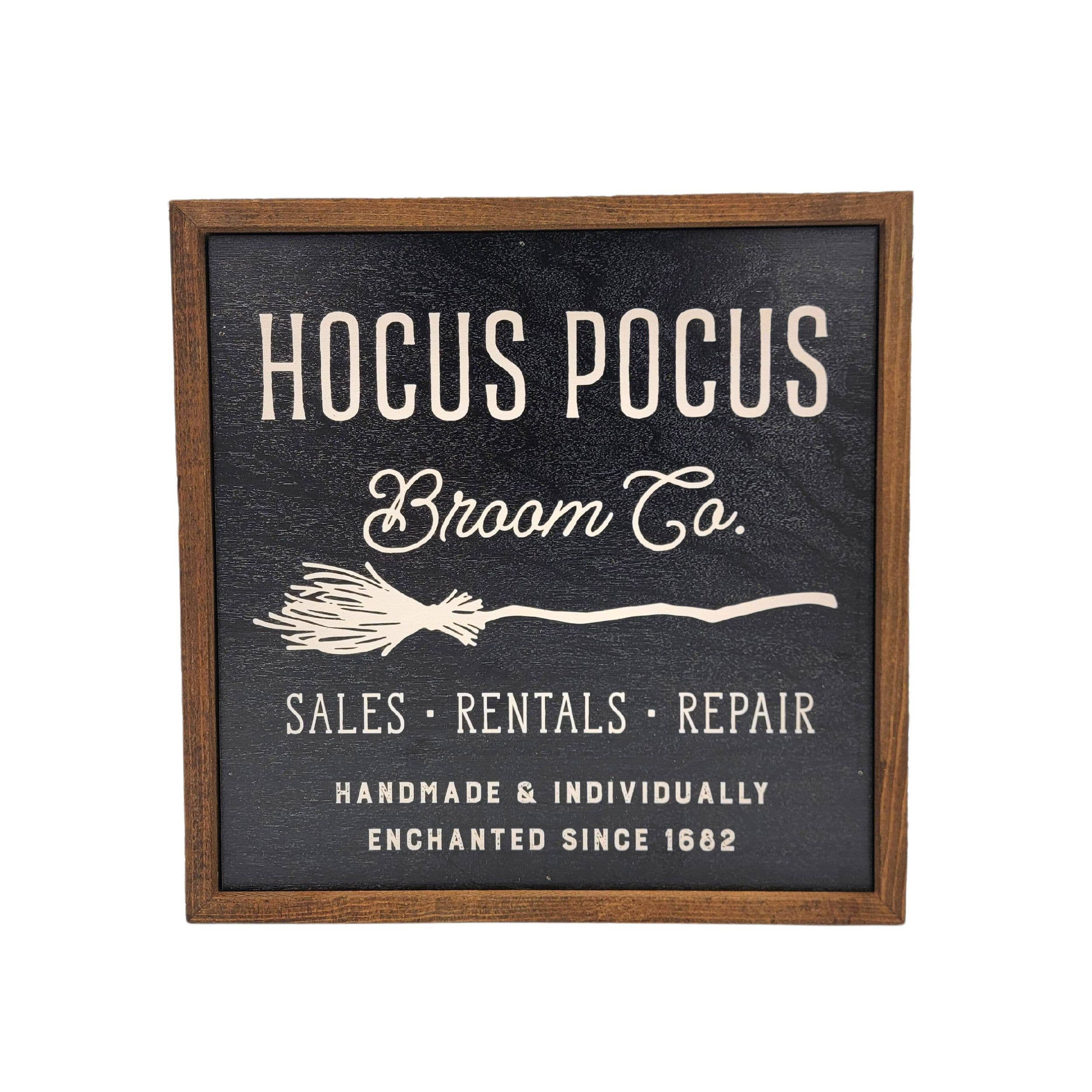 Hocus Pocus Broom Co. Halloween Decorations - Fall Decor | OliveSage ...